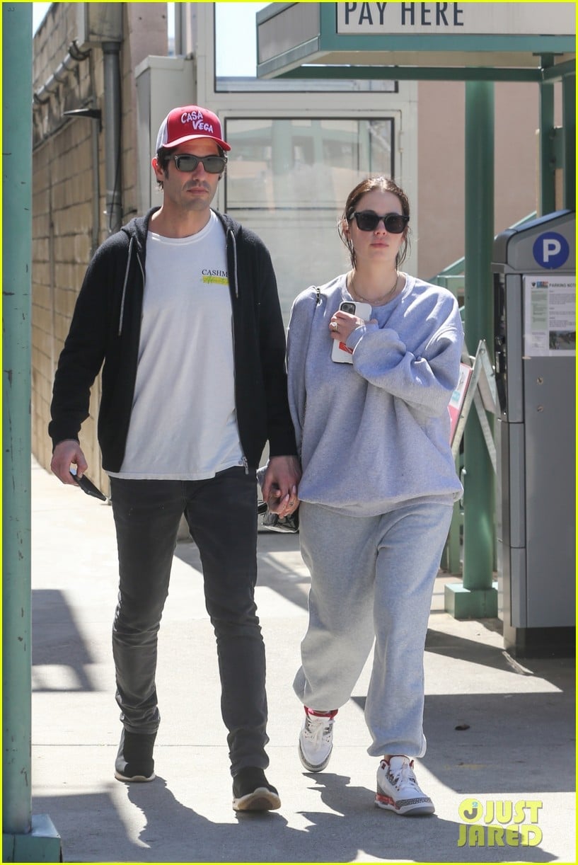 New Parents Ashley Benson & Brandon Davis Spend the Day Shopping in ...