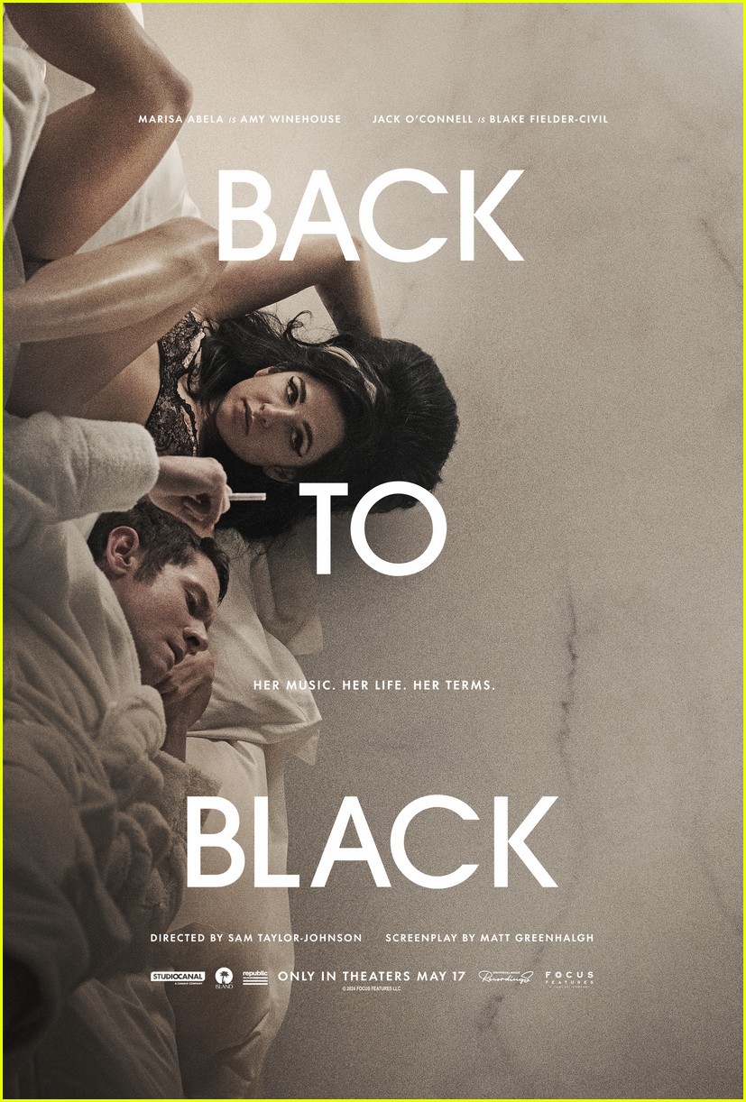 'Back to Black' Gets 3 New Posters Depicting Marisa Abela as Amy ...