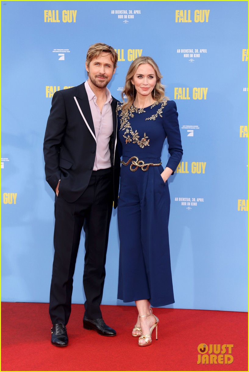 Ryan Gosling & Emily Blunt Dress to Impress for 'The Fall Guy' Premiere ...