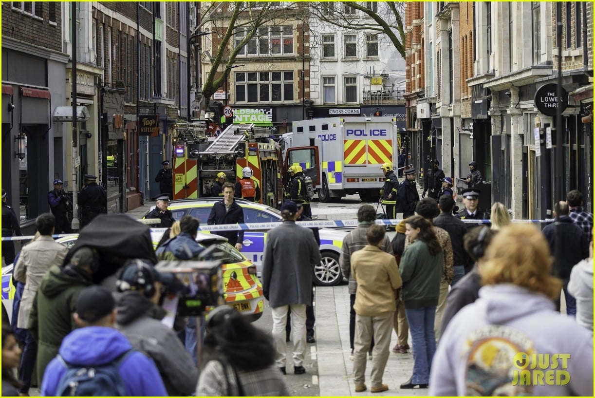 Tom Burke & Holliday Grainger Spotted Filming Sixth Season of 'Strike ...