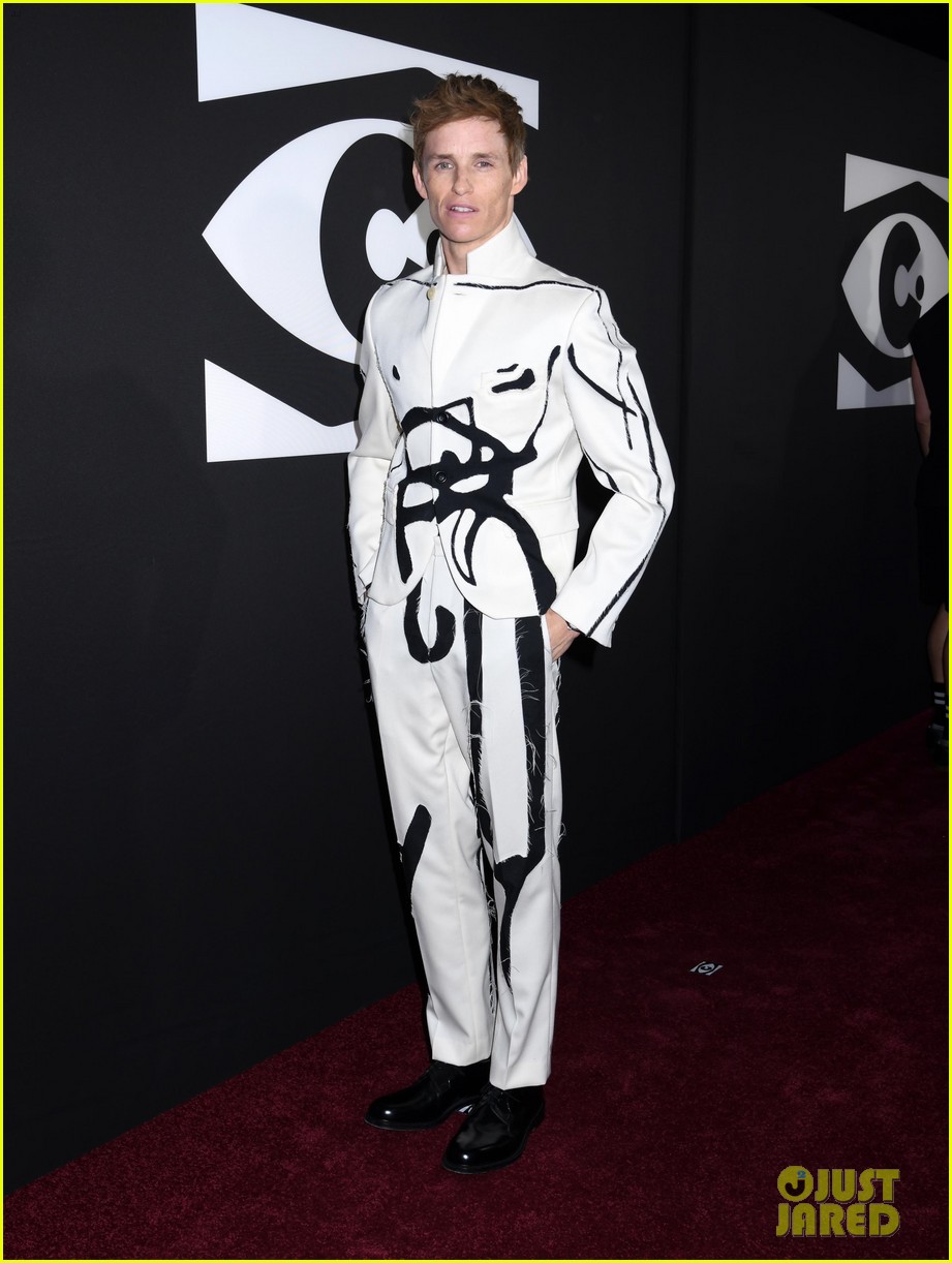 Eddie Redmayne & Gayle Rankin Wear Fashionable Looks for Their Two ...