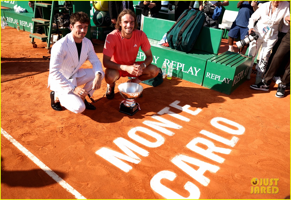 F1 Stars Charles Leclerc & George Russell Attend Monte Carlo Masters ...