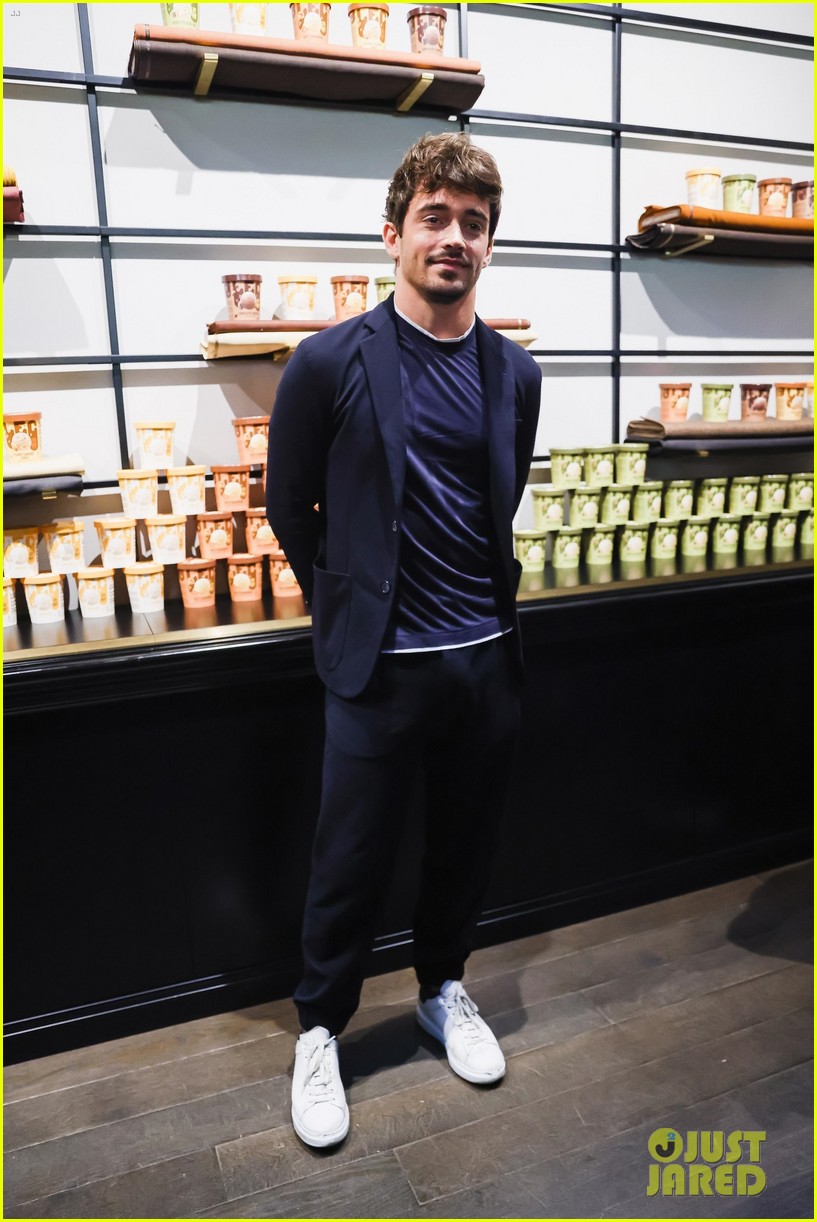 Charles Leclerc Launches New LEC Ice Cream In Italy Between F1 Races ...
