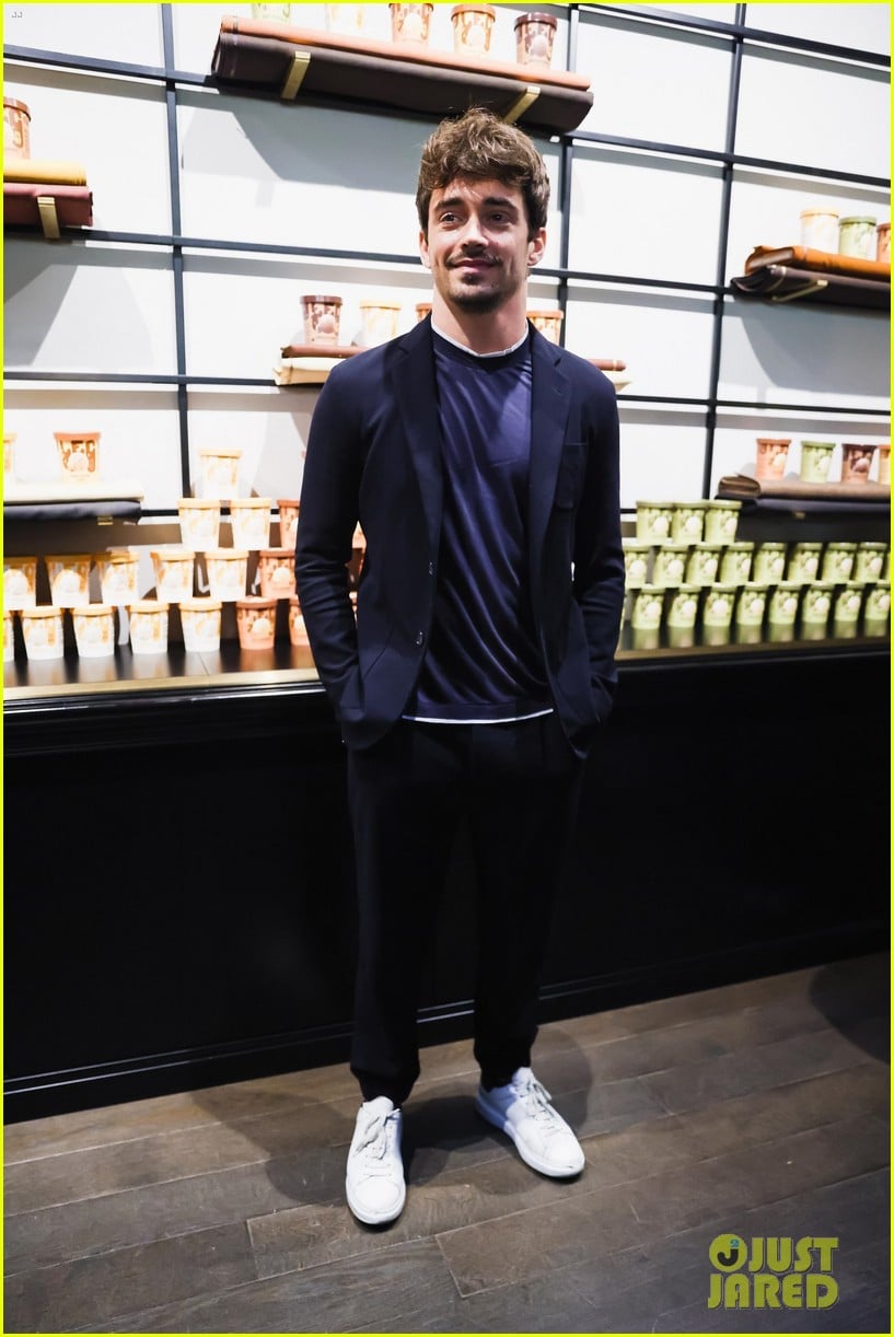 Charles Leclerc Launches New LEC Ice Cream In Italy Between F1 Races ...