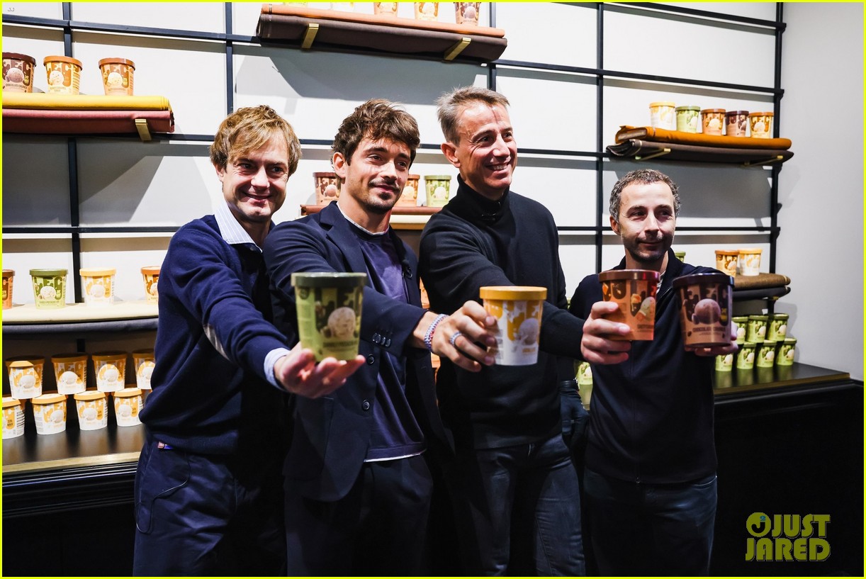 Charles Leclerc Launches New LEC Ice Cream In Italy Between F1 Races ...