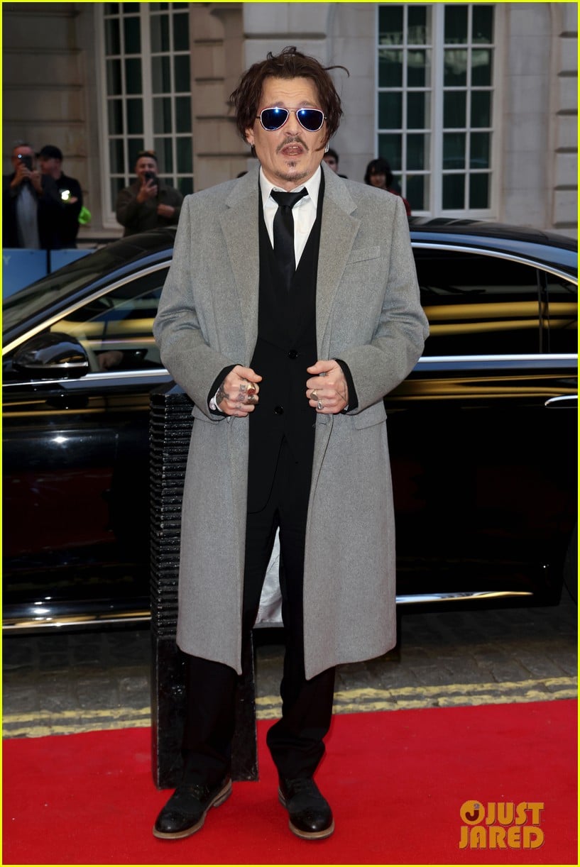 Johnny Depp & Maïwenn Attend UK Premiere of Their New Movie 'Jeanne du ...