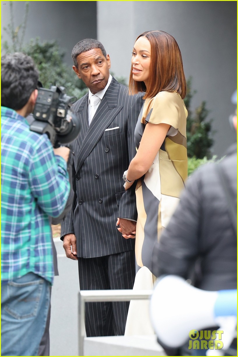 Denzel Washington Joins Ilfenesh Hadera & Director Spike Lee on Set of ...