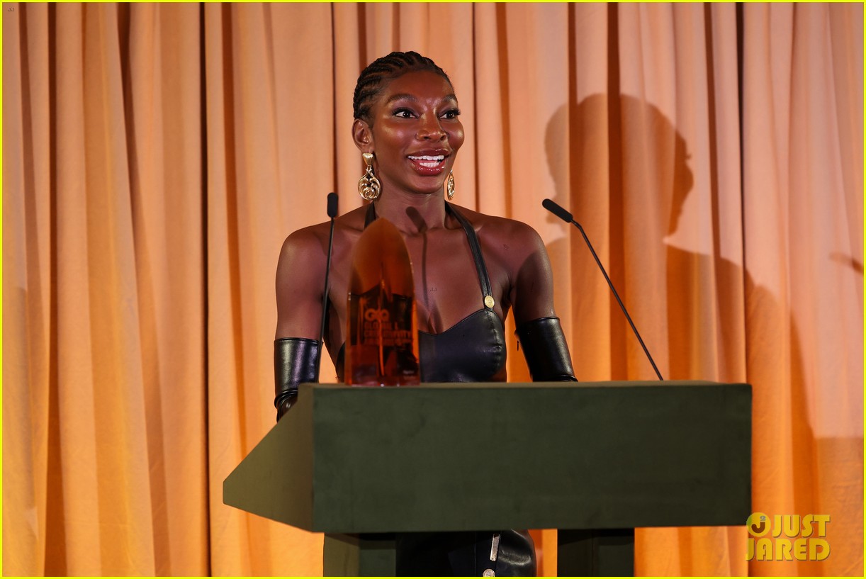 Hunter Schafer Wows in Hand-Painted Dress at GQ Creativity Awards 2024 ...