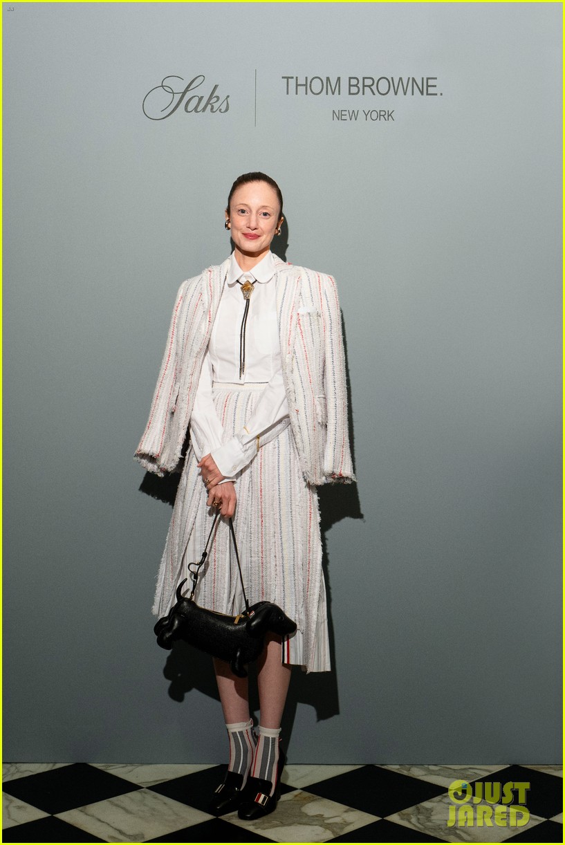 Logan Lerman, Janelle Monae and Danai Gurira Fete Thom Browne's Saks ...