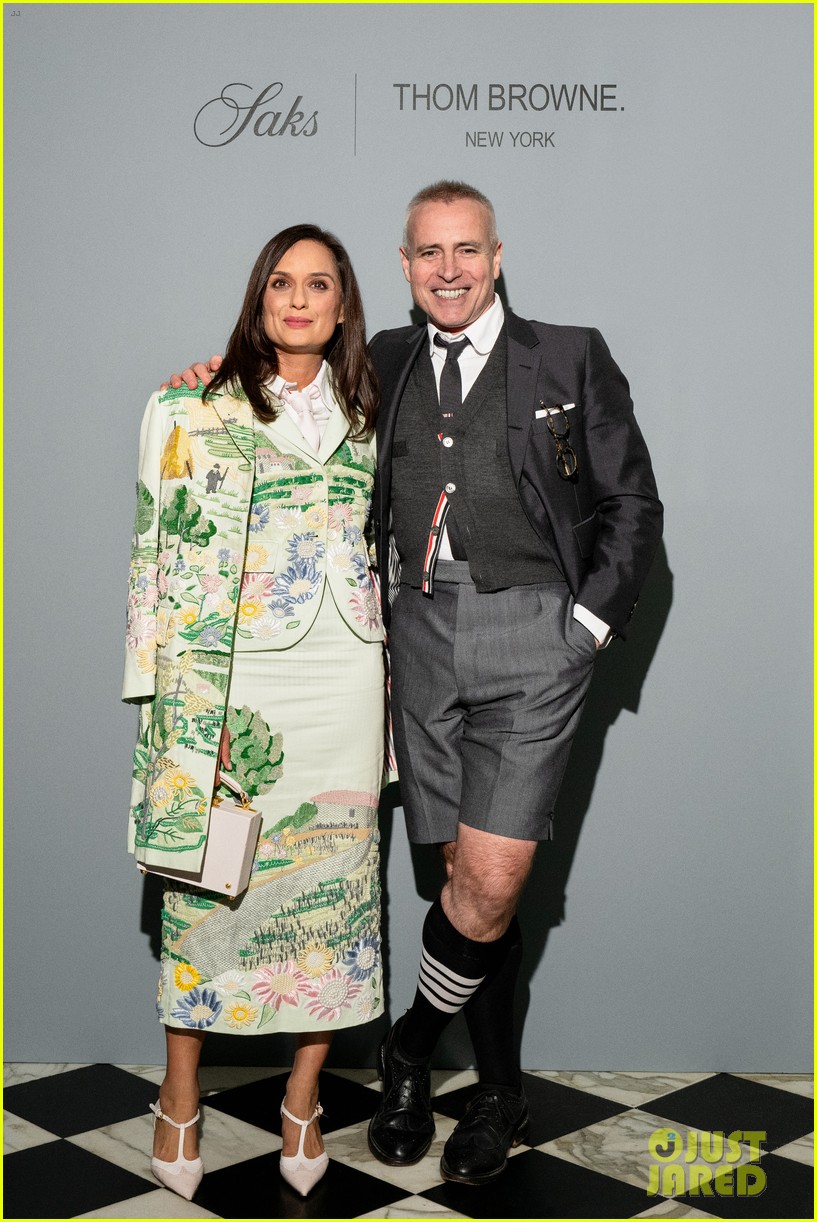 Logan Lerman, Janelle Monae and Danai Gurira Fete Thom Browne's Saks ...