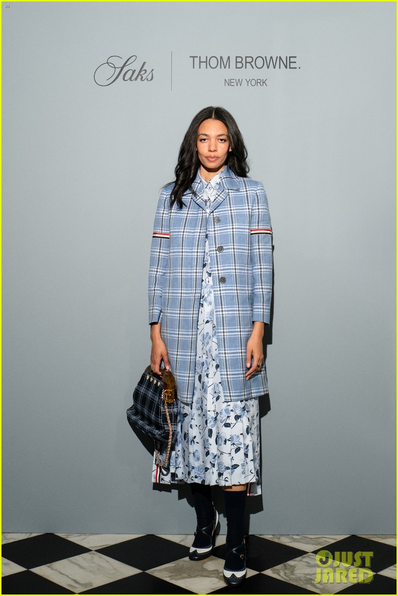 Logan Lerman, Janelle Monae and Danai Gurira Fete Thom Browne's Saks ...