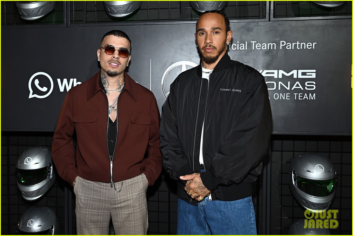 Lewis Hamilton Launches New Whatsapp Mercedes F1 Emoji In NYC Alongside ...