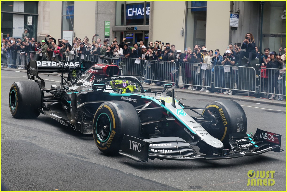 Lewis Hamilton Launches New Whatsapp Mercedes F1 Emoji In NYC Alongside ...