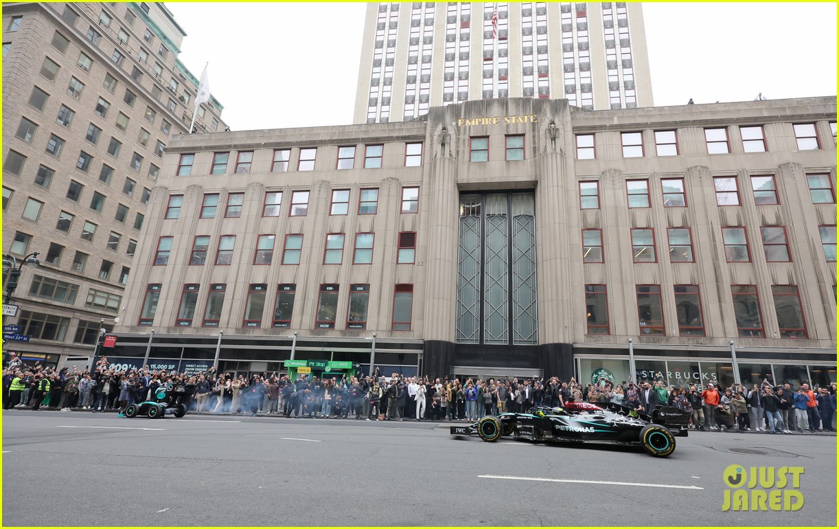 Lewis Hamilton Launches New Whatsapp Mercedes F1 Emoji In NYC Alongside ...