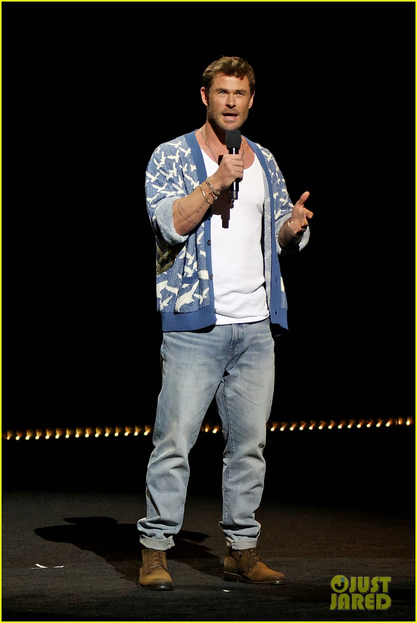 Chris Hemsworth Links Up With Marvel Stars Brian Tyree Henry & Lupita ...