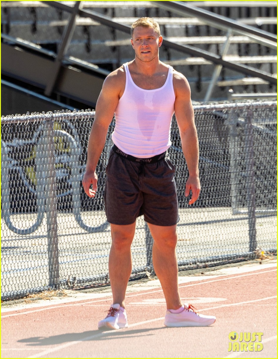 Christian McCaffrey Gets Hot & Sweaty During Outdoor Workout at L.A ...