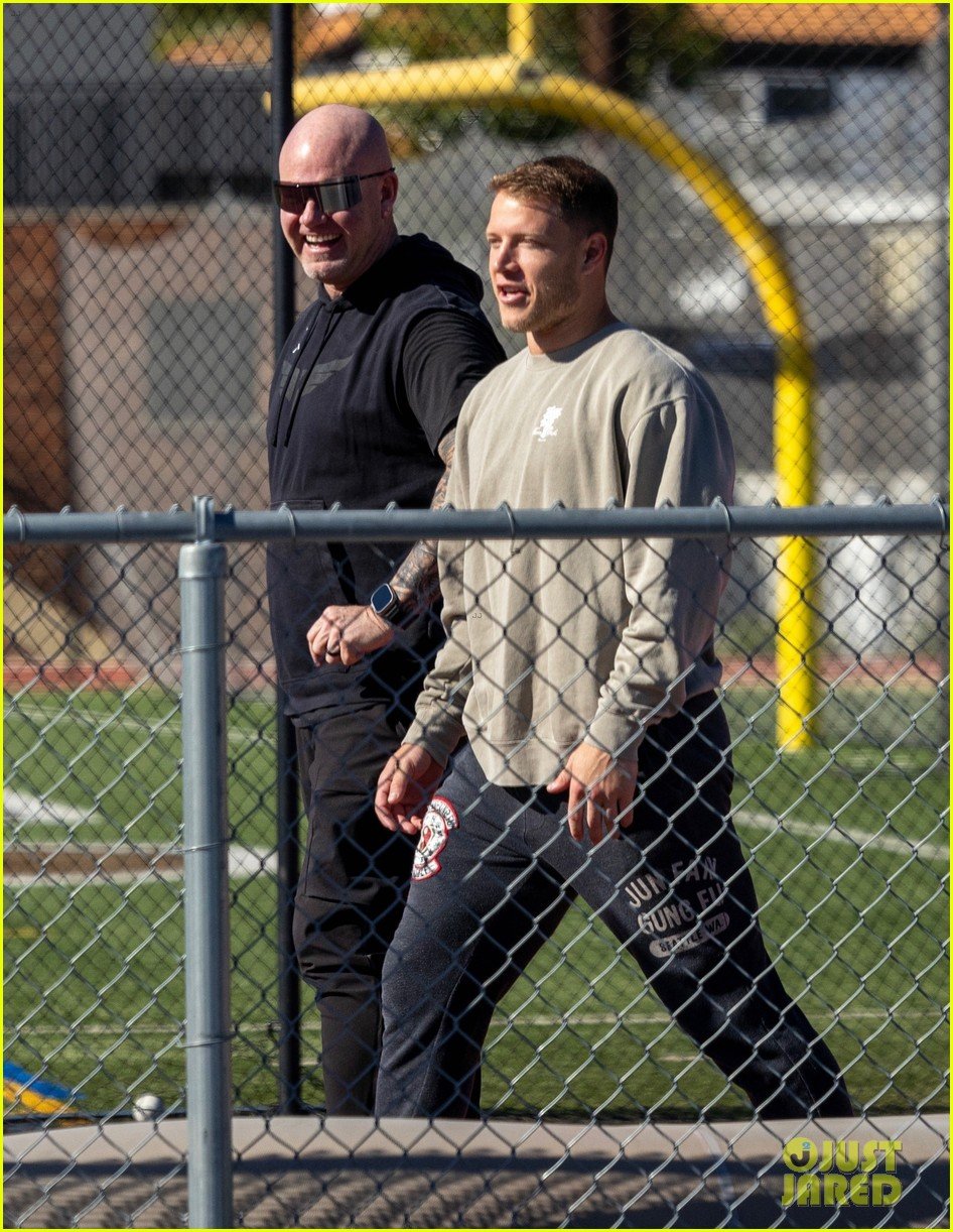 Christian McCaffrey Gets Hot & Sweaty During Outdoor Workout at L.A ...