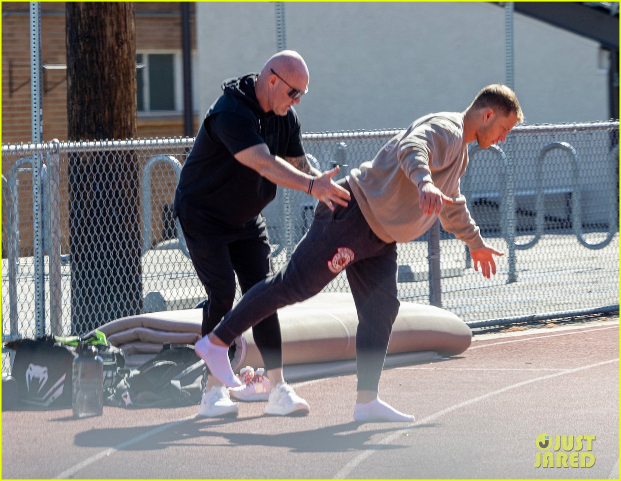 Christian McCaffrey Gets Hot & Sweaty During Outdoor Workout at L.A ...