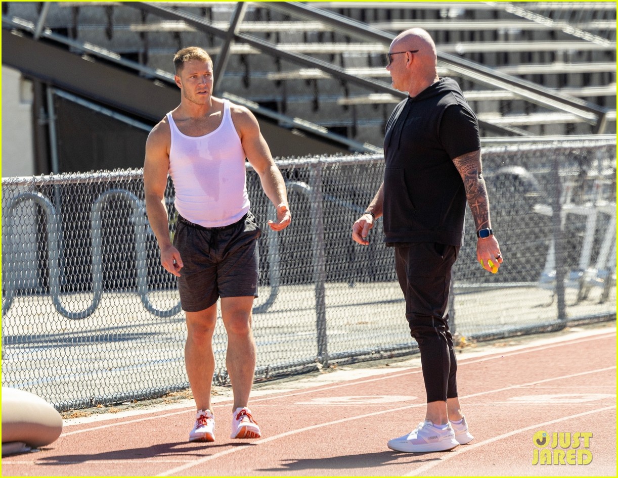 Christian McCaffrey Gets Hot & Sweaty During Outdoor Workout at L.A ...