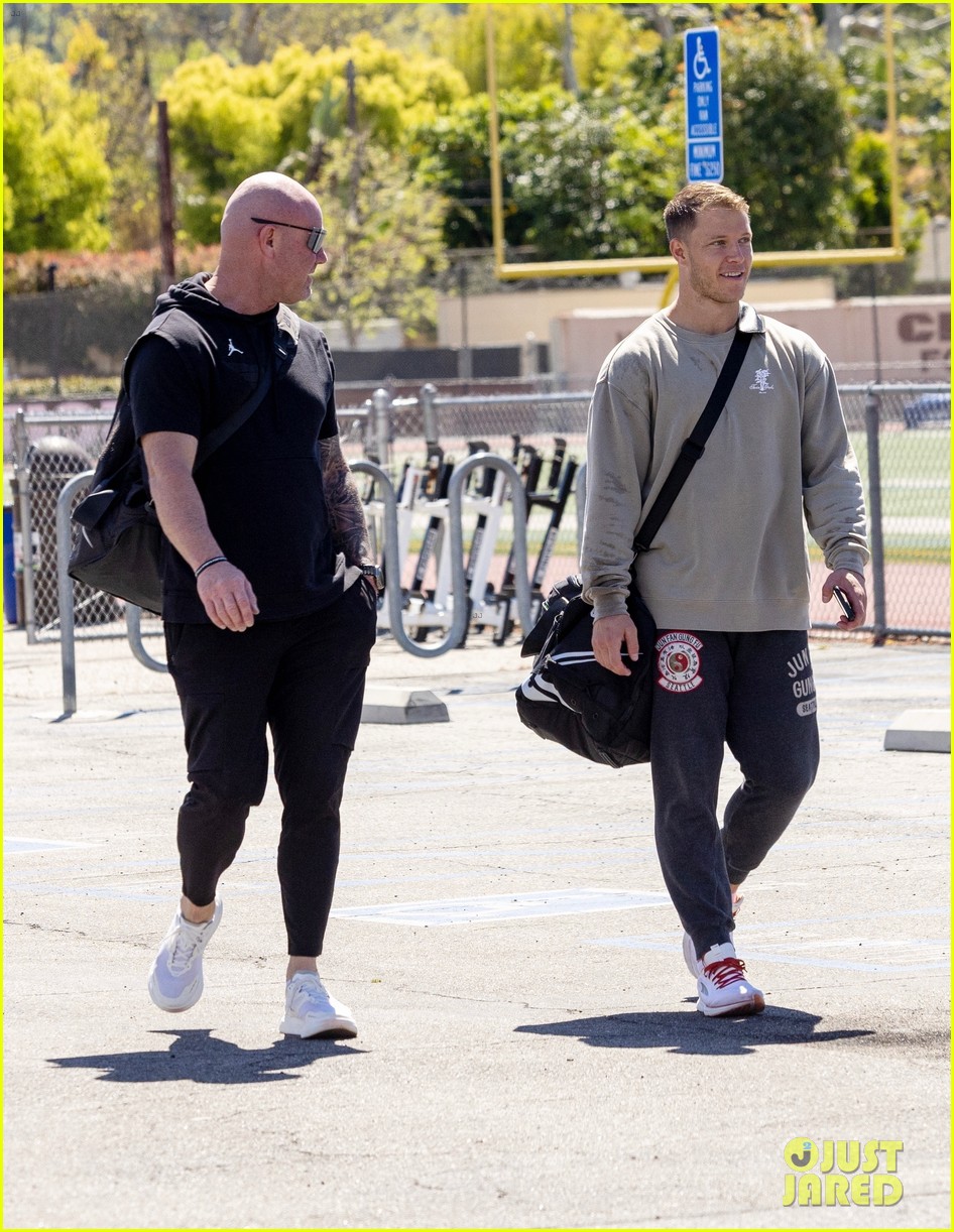 Christian McCaffrey Gets Hot & Sweaty During Outdoor Workout at L.A ...