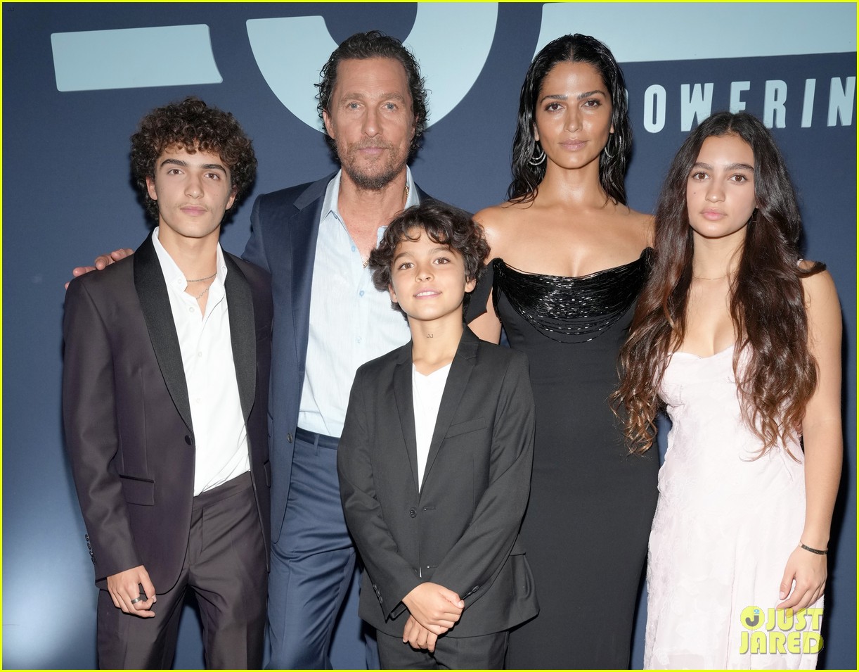 Matthew McConaughey's Three Kids Look All Grown Up in Rare Red Carpet ...