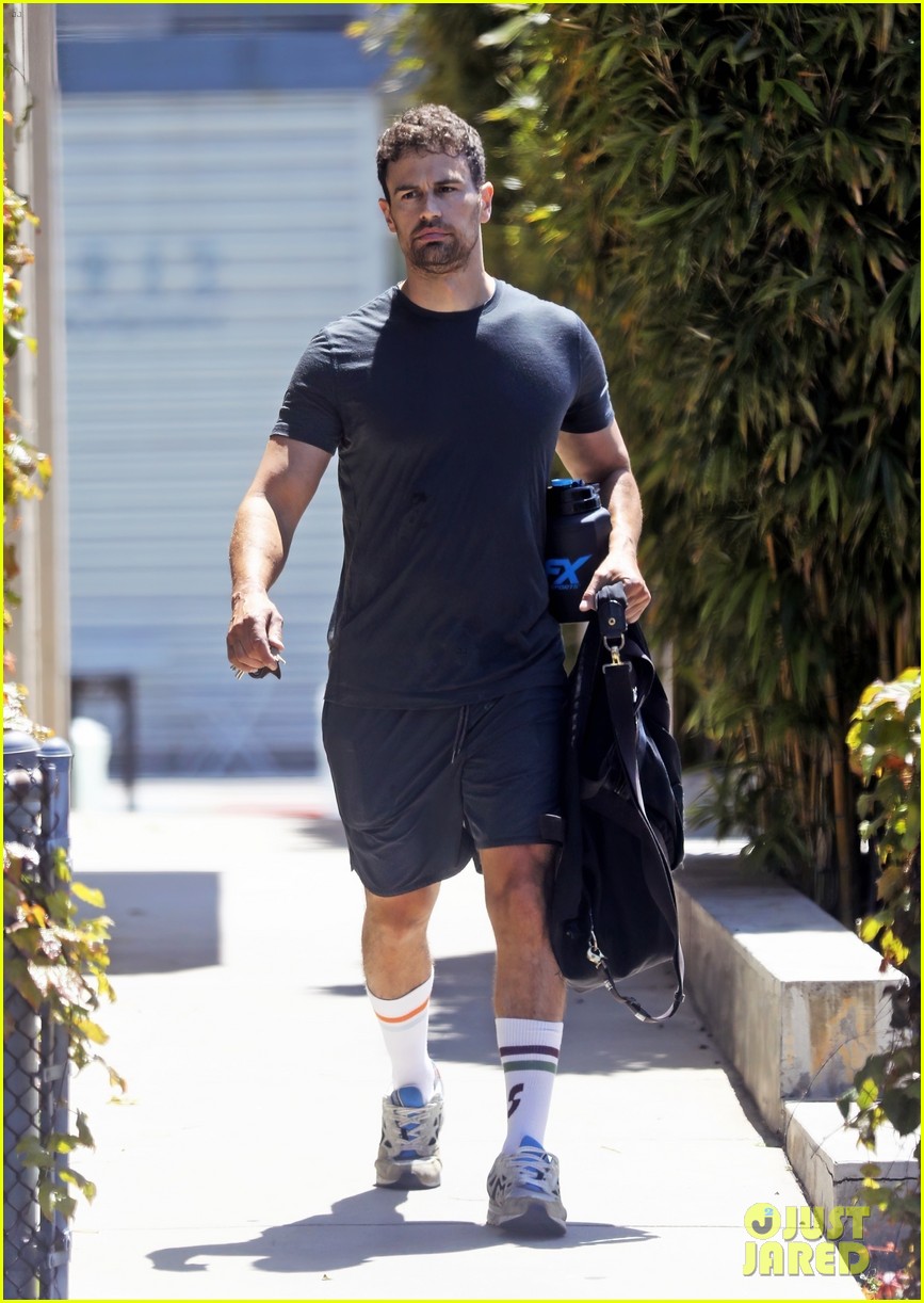 Theo James Hits the Gym for Morning Workout in Venice Beach: Photo ...