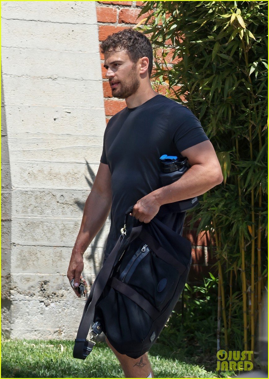 Theo James Hits the Gym for Morning Workout in Venice Beach: Photo ...