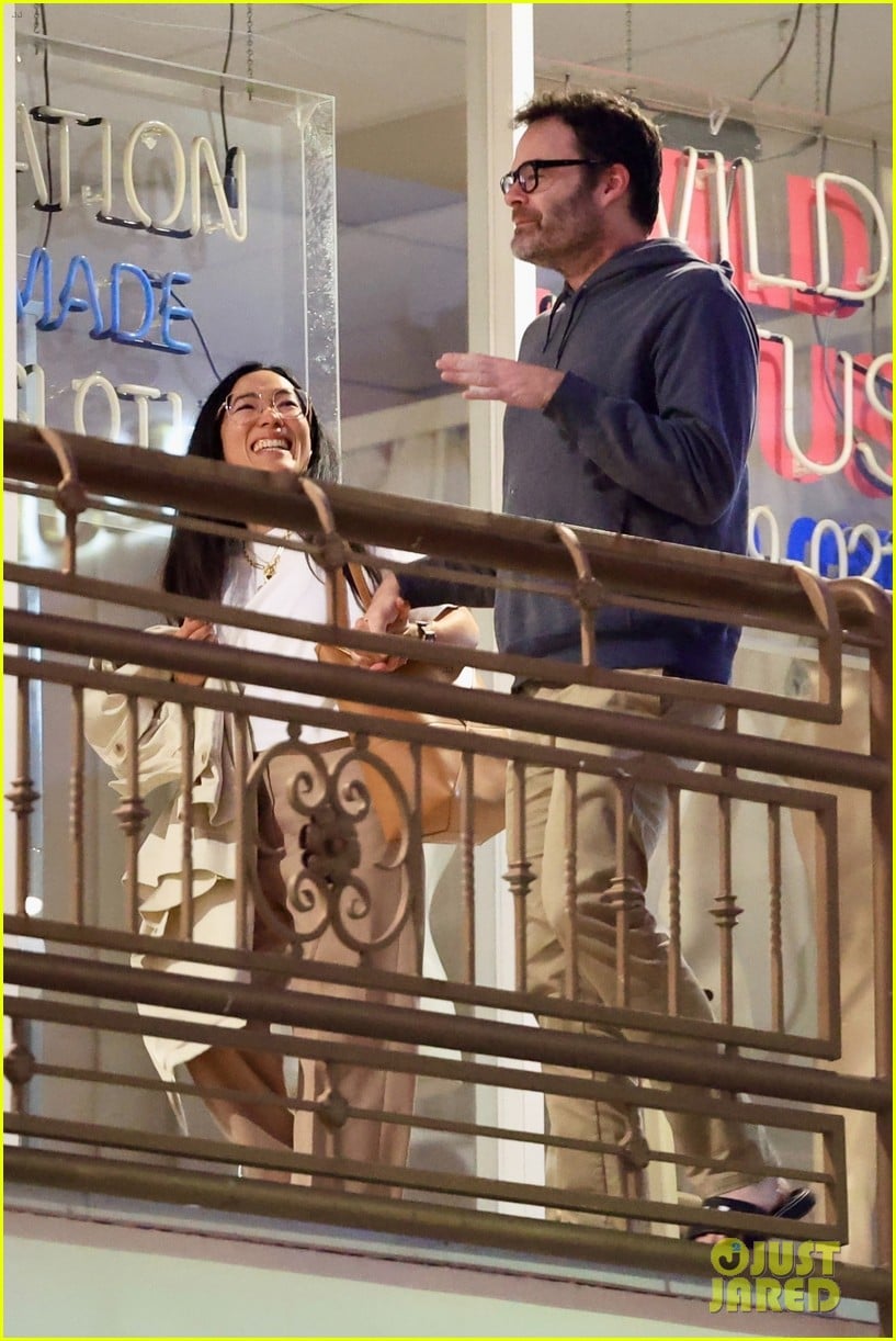Bill Hader & Ali Wong Share Smiles & Laughter Following Dinner Date ...