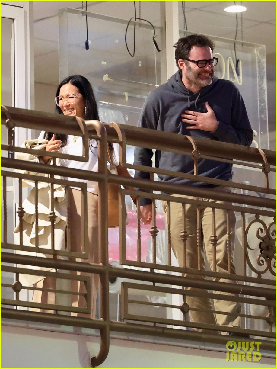 Bill Hader & Ali Wong Share Smiles & Laughter Following Dinner Date ...