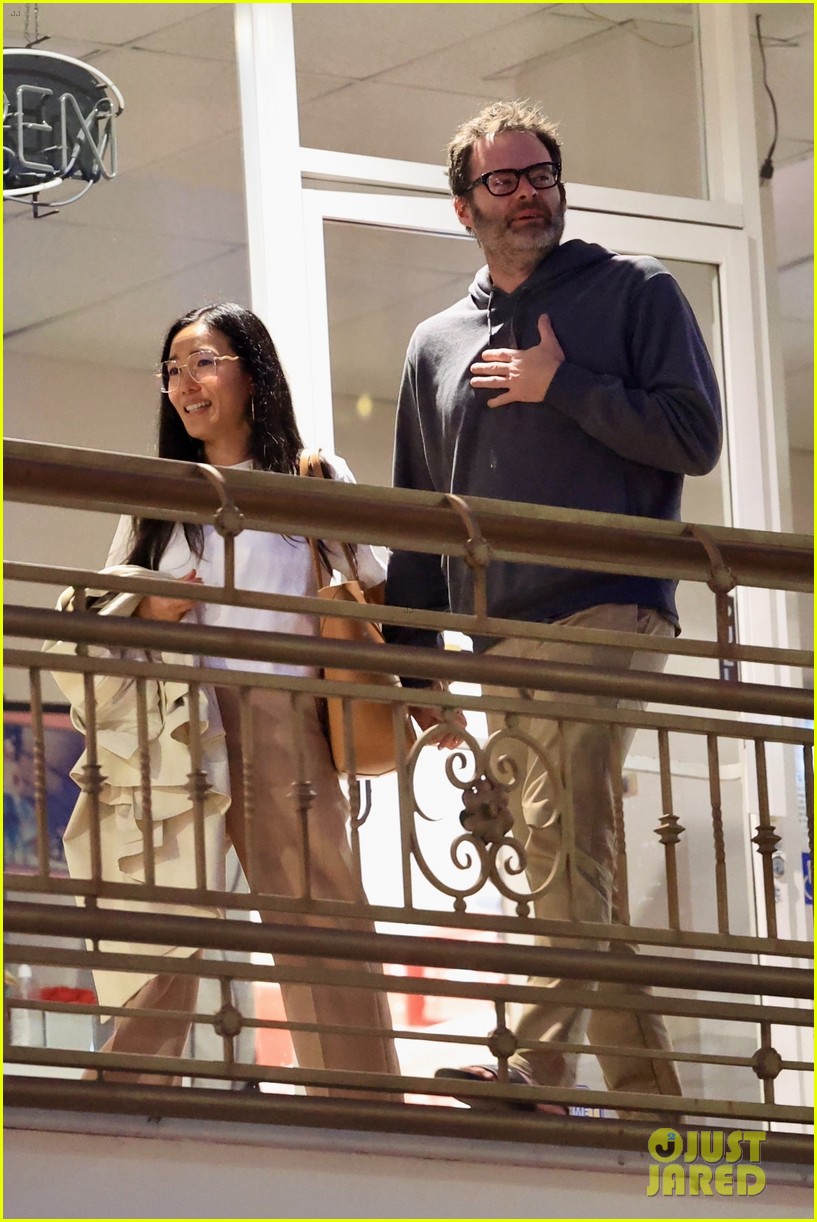 Bill Hader & Ali Wong Share Smiles & Laughter Following Dinner Date ...