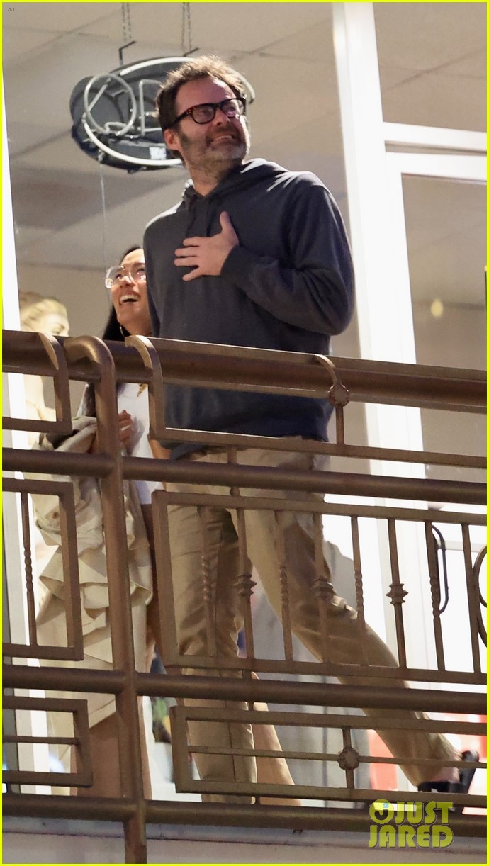 Bill Hader & Ali Wong Share Smiles & Laughter Following Dinner Date ...
