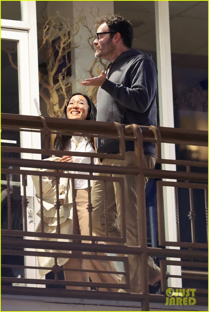 Bill Hader & Ali Wong Share Smiles & Laughter Following Dinner Date ...