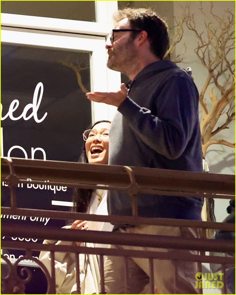 Bill Hader & Ali Wong Share Smiles & Laughter Following Dinner Date ...