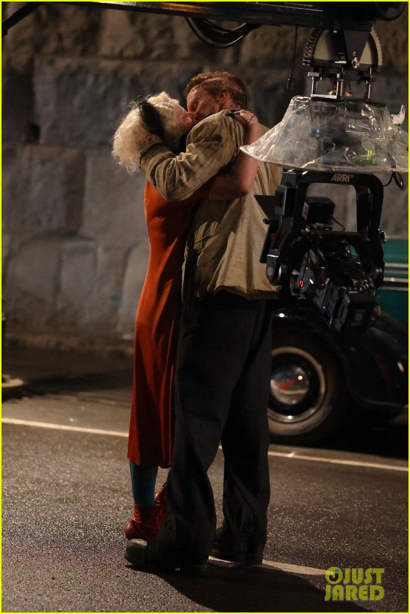 Christian Bale & Jessie Buckley Kiss in Full Frankenstein Monster Looks ...