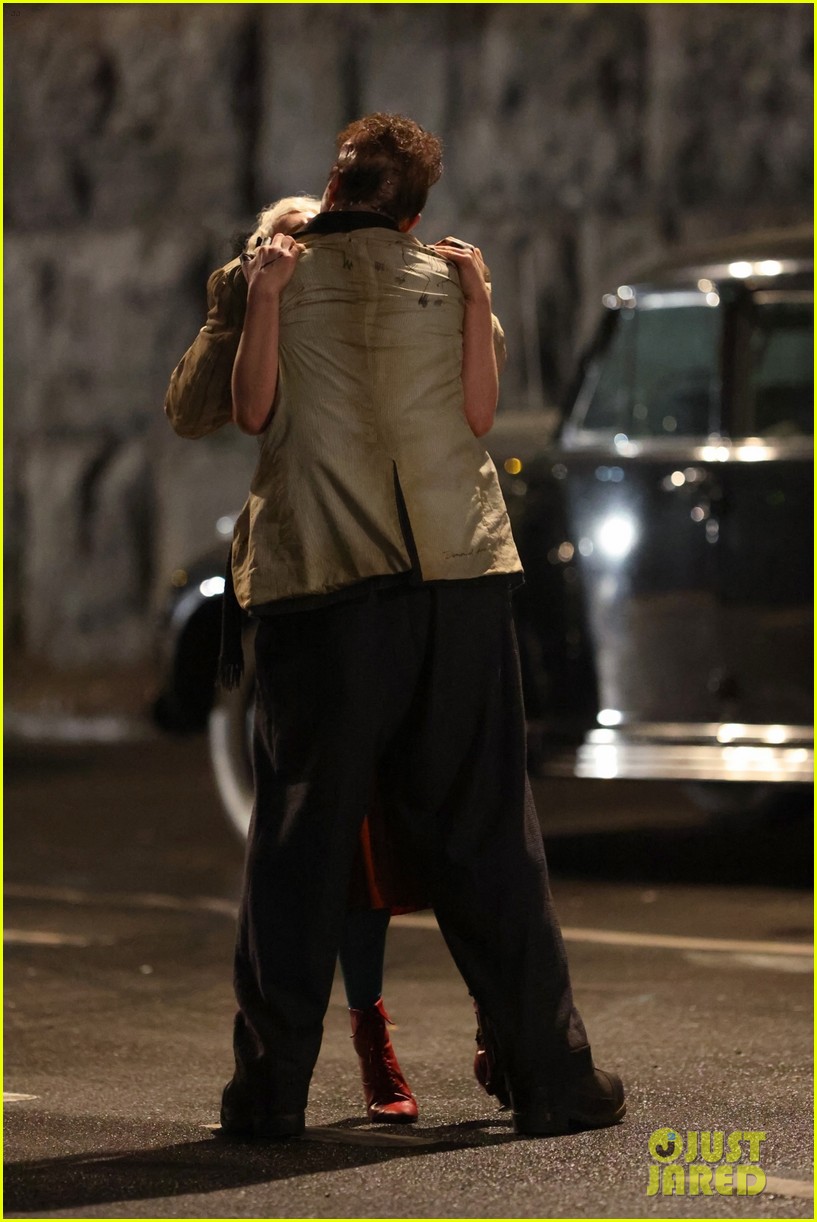 Christian Bale & Jessie Buckley Kiss in Full Frankenstein Monster Looks ...