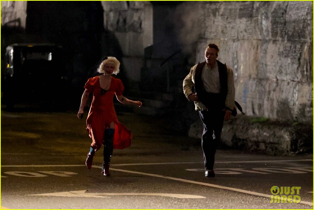 Christian Bale & Jessie Buckley Kiss in Full Frankenstein Monster Looks ...