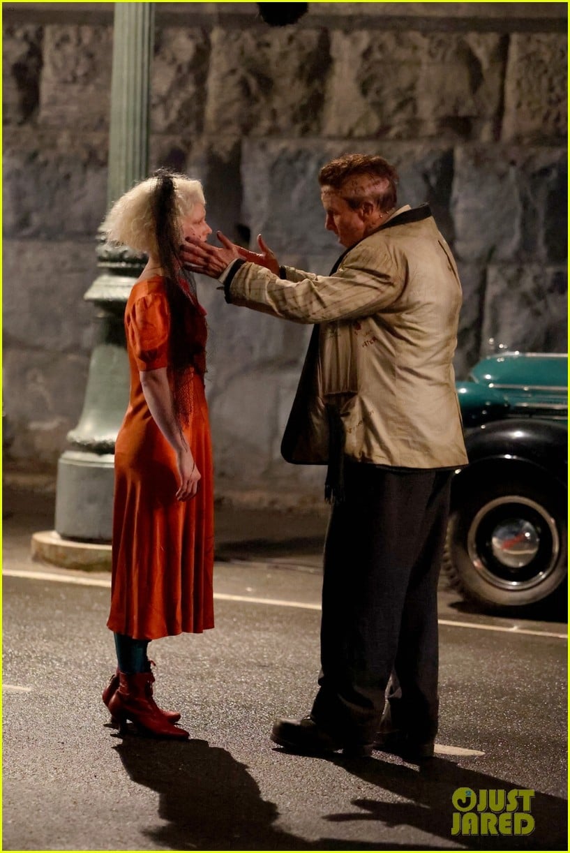 Christian Bale & Jessie Buckley Kiss in Full Frankenstein Monster Looks ...