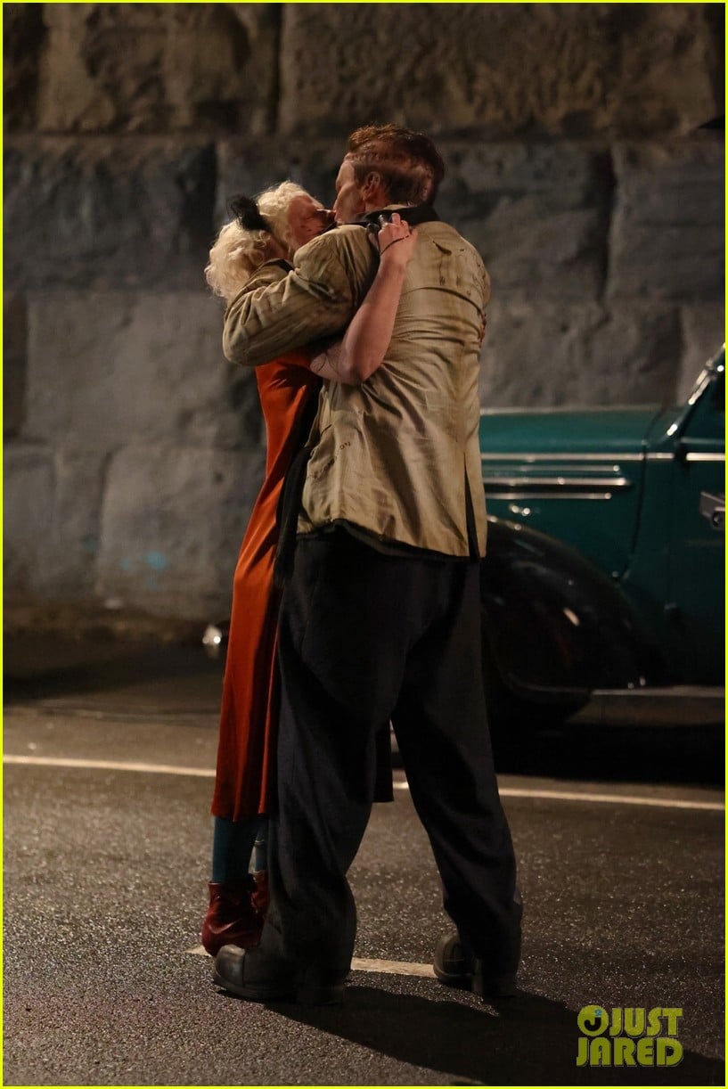 Christian Bale & Jessie Buckley Kiss in Full Frankenstein Monster Looks ...