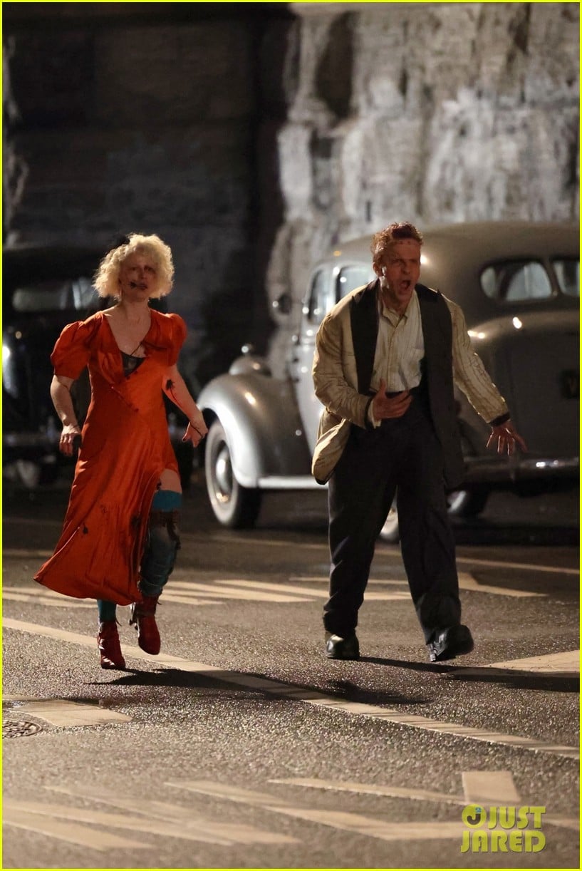 Christian Bale & Jessie Buckley Kiss in Full Frankenstein Monster Looks ...