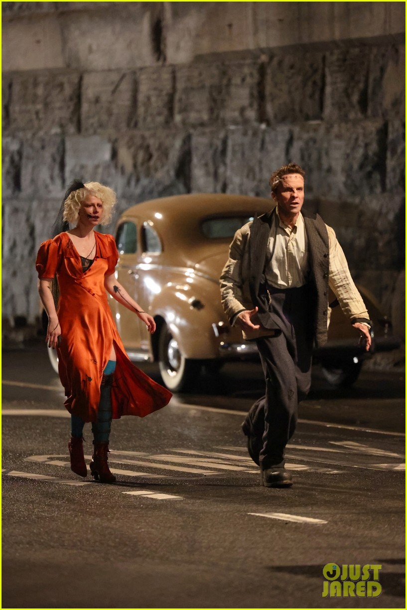 Christian Bale & Jessie Buckley Kiss in Full Frankenstein Monster Looks ...