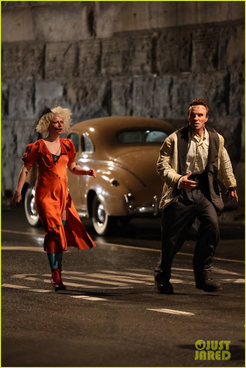 Christian Bale & Jessie Buckley Kiss in Full Frankenstein Monster Looks ...