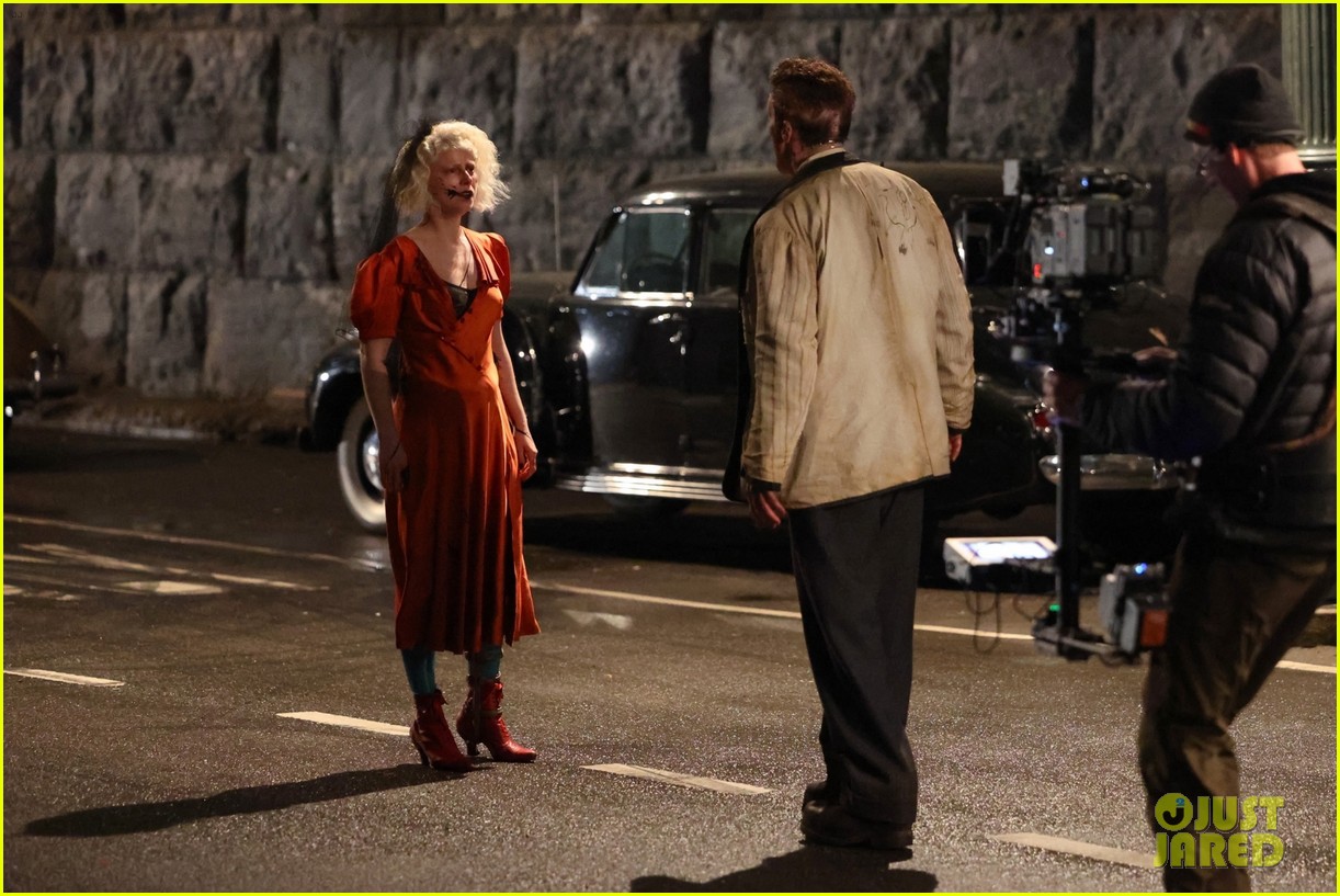 Christian Bale & Jessie Buckley Kiss in Full Frankenstein Monster Looks ...