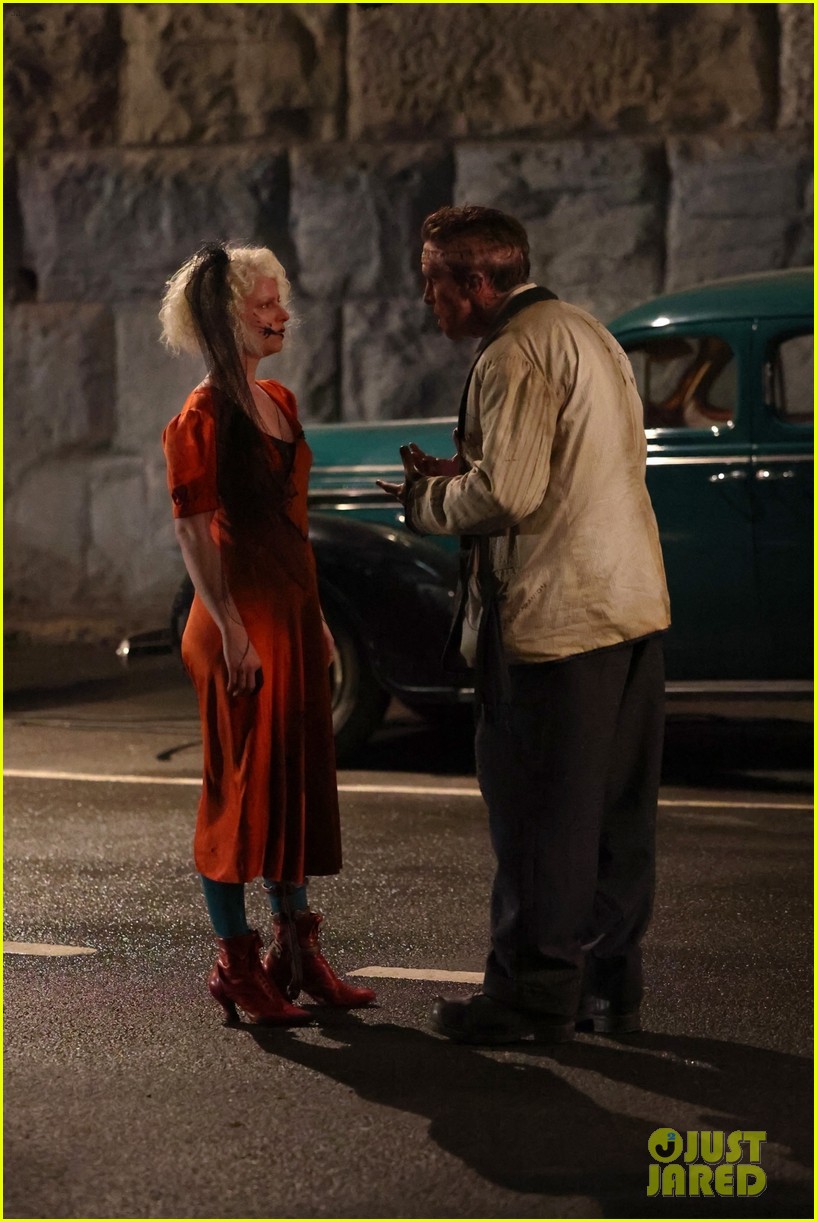 Christian Bale & Jessie Buckley Kiss in Full Frankenstein Monster Looks ...