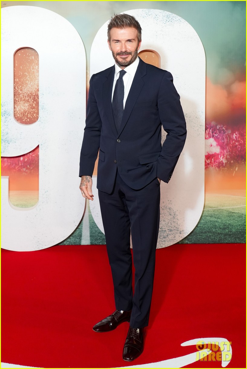 David Beckham Reunites with Pal Gary Neville at '99' Documentary ...