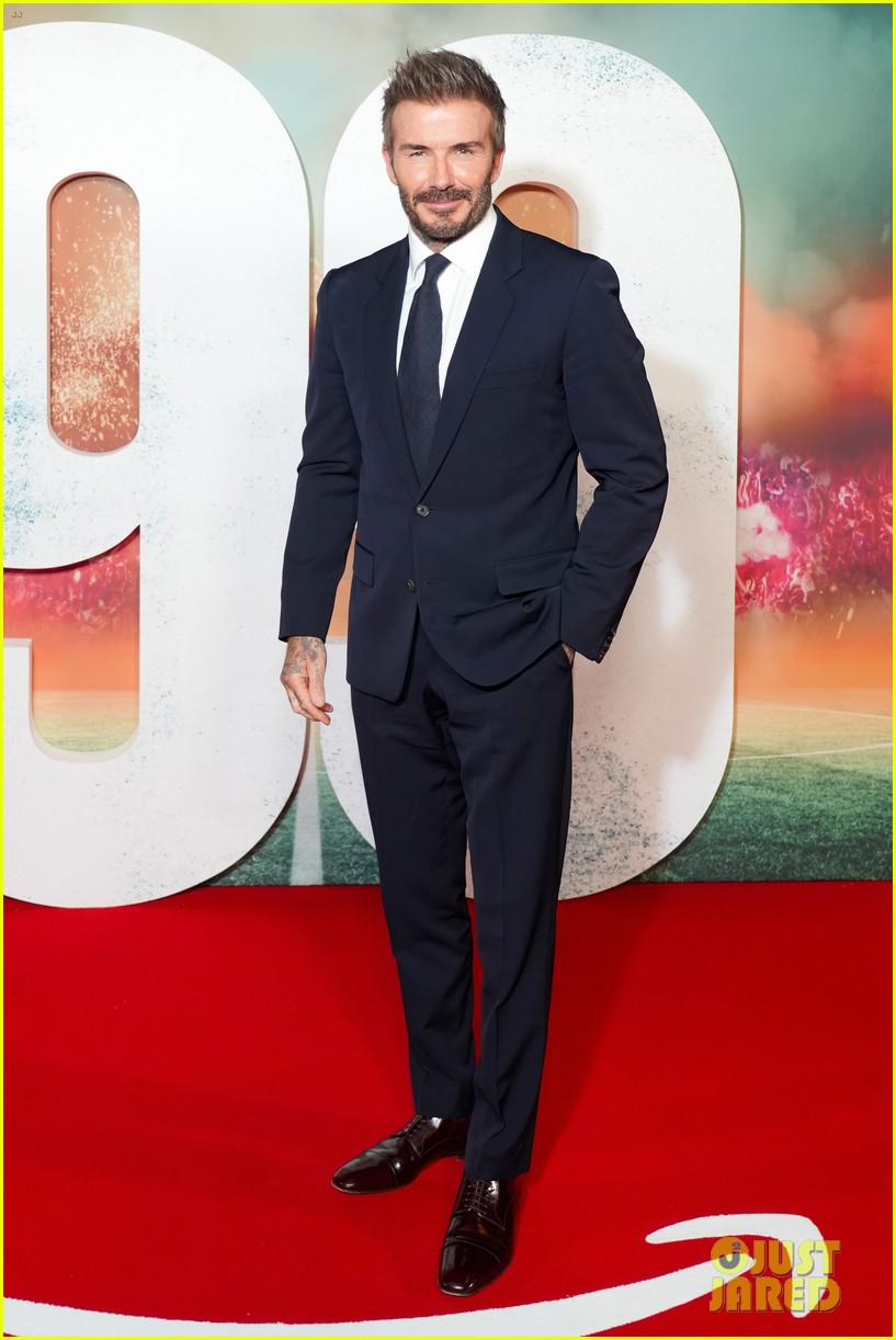 David Beckham Reunites with Pal Gary Neville at '99' Documentary ...