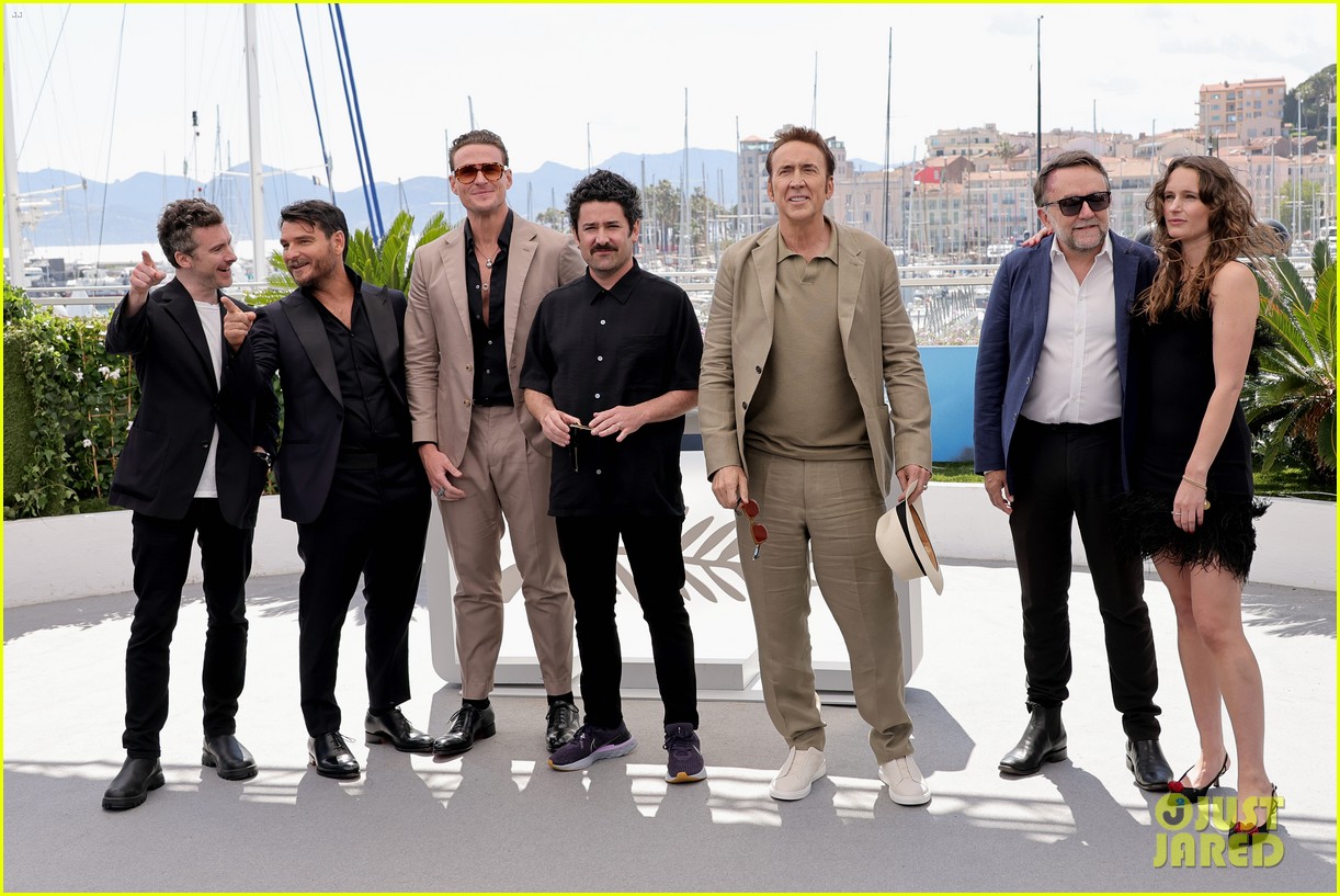 Nicolas Cage Promotes New Movie 'The Surfer' at Cannes Film Festival ...