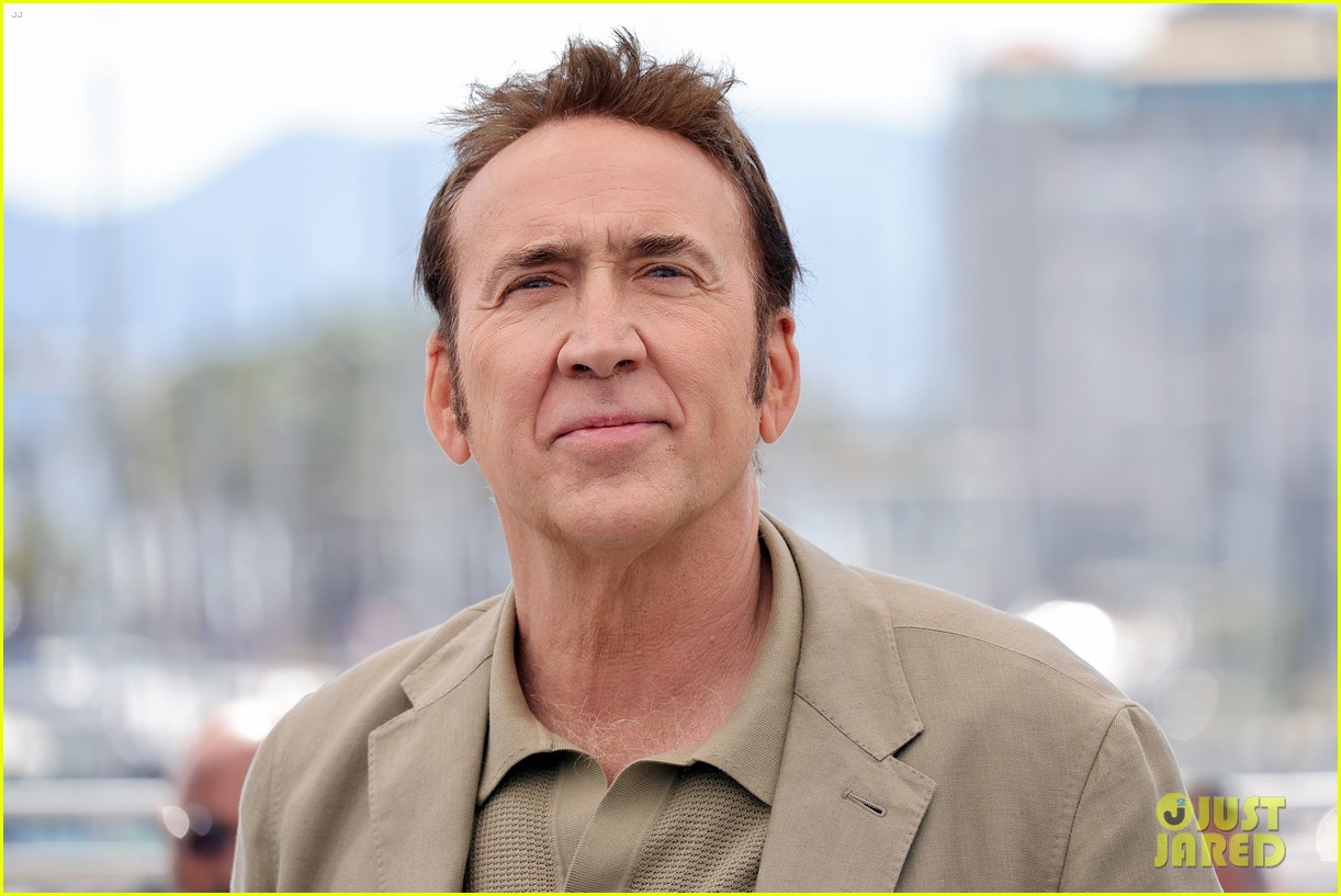 Nicolas Cage Promotes New Movie 'The Surfer' at Cannes Film Festival ...