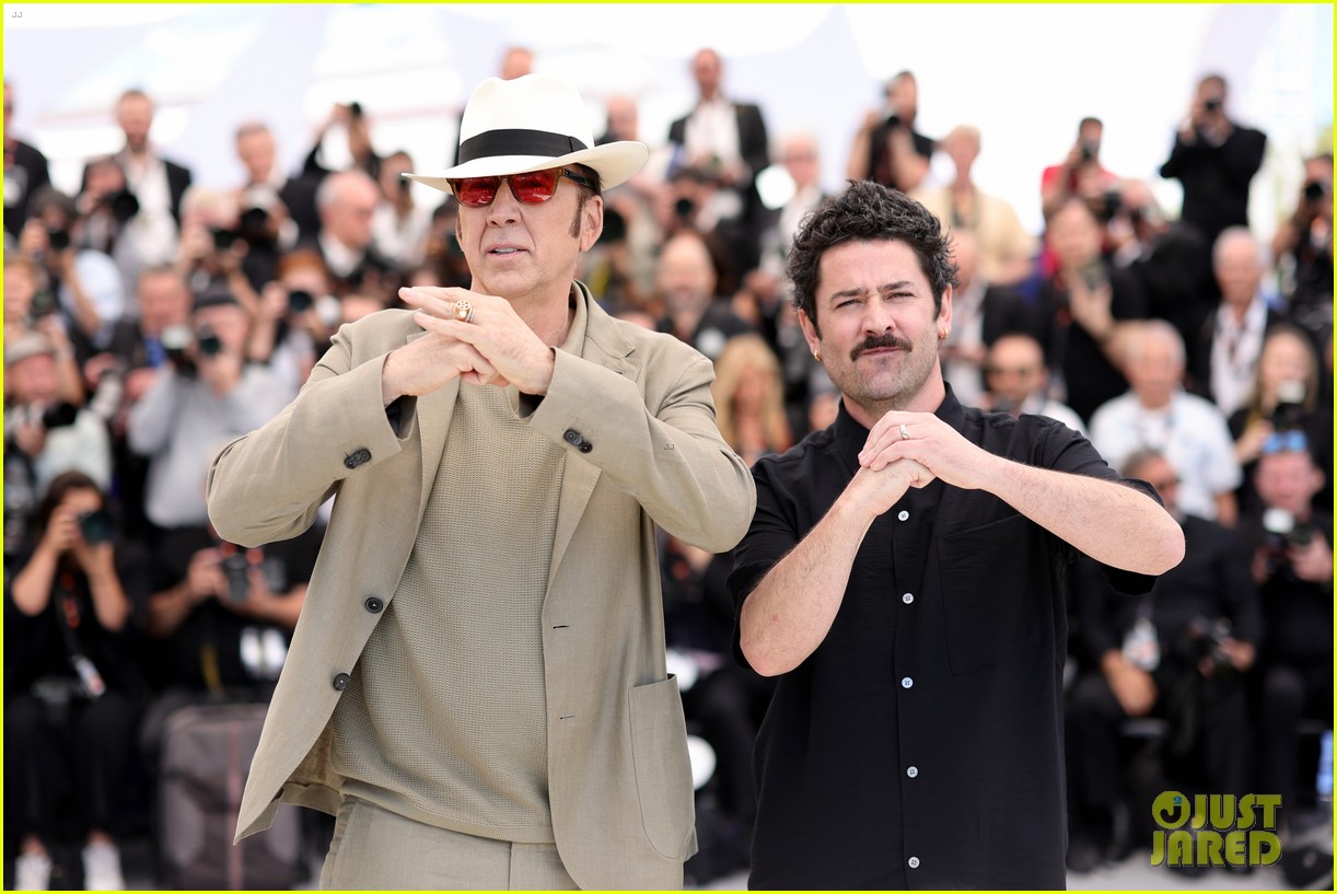 Nicolas Cage Promotes New Movie 'The Surfer' at Cannes Film Festival ...
