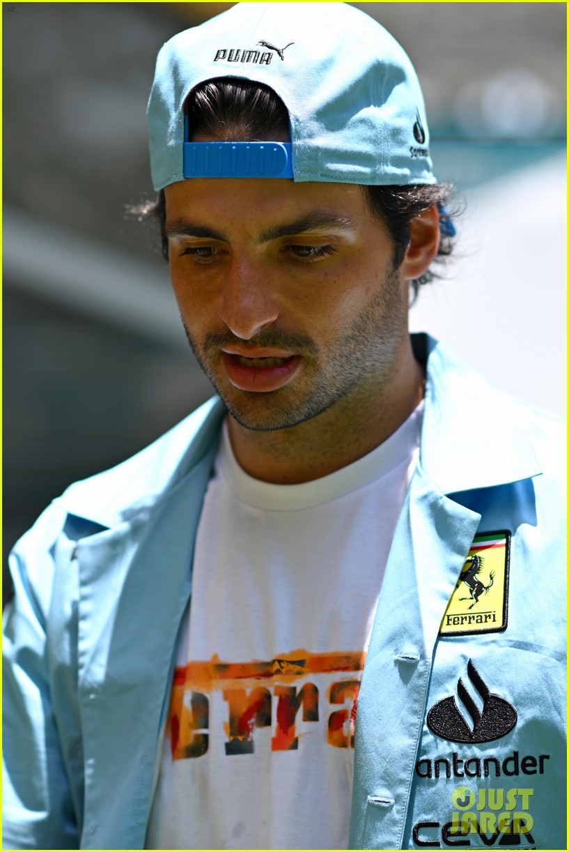 F1's Charles Leclerc & Carlos Sainz Show Off New Ferrari Car & Blue ...