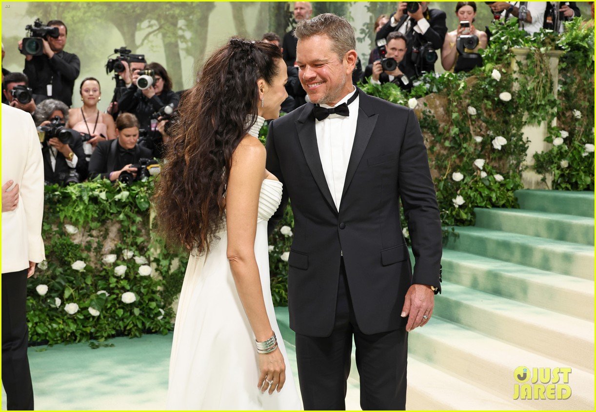 Matt Damon & Wife Luciana Attend Met Gala 2024 Together, 7 Years After ...
